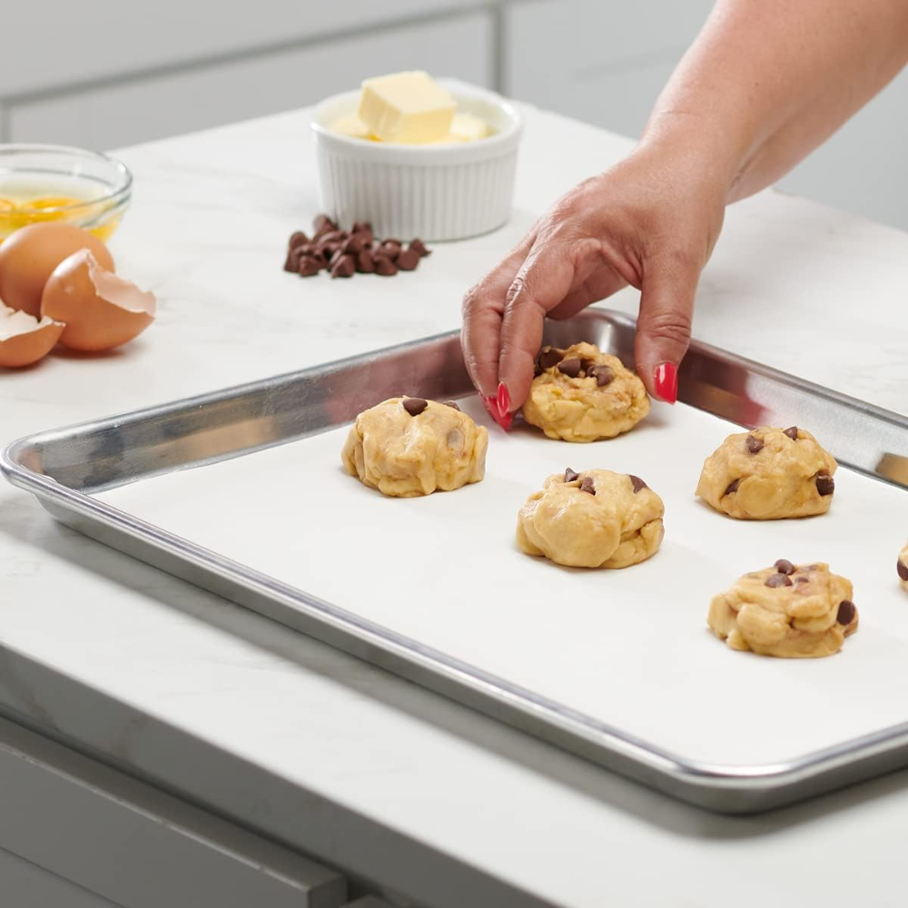 16.375x24.375" Pre-Cut White Parchment Paper Baking Sheet – HD Bio ...