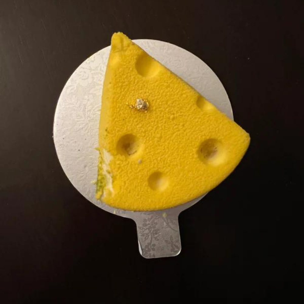 3.5" Golden Round Cake Paper Pad W/ Handle Cardboard Cake Base-400 Pcs ...