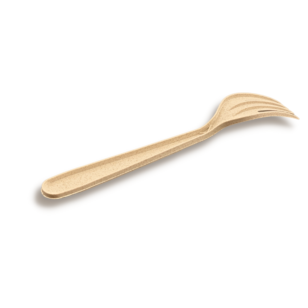 7" Eco-Friendly Biodegradable Compostable Bio Fork - 1000 Pcs – HD Bio ...