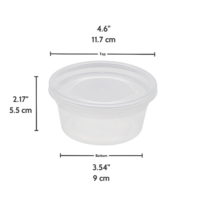 Microwavable Take Out Deli Containers | HD Bio Packaging