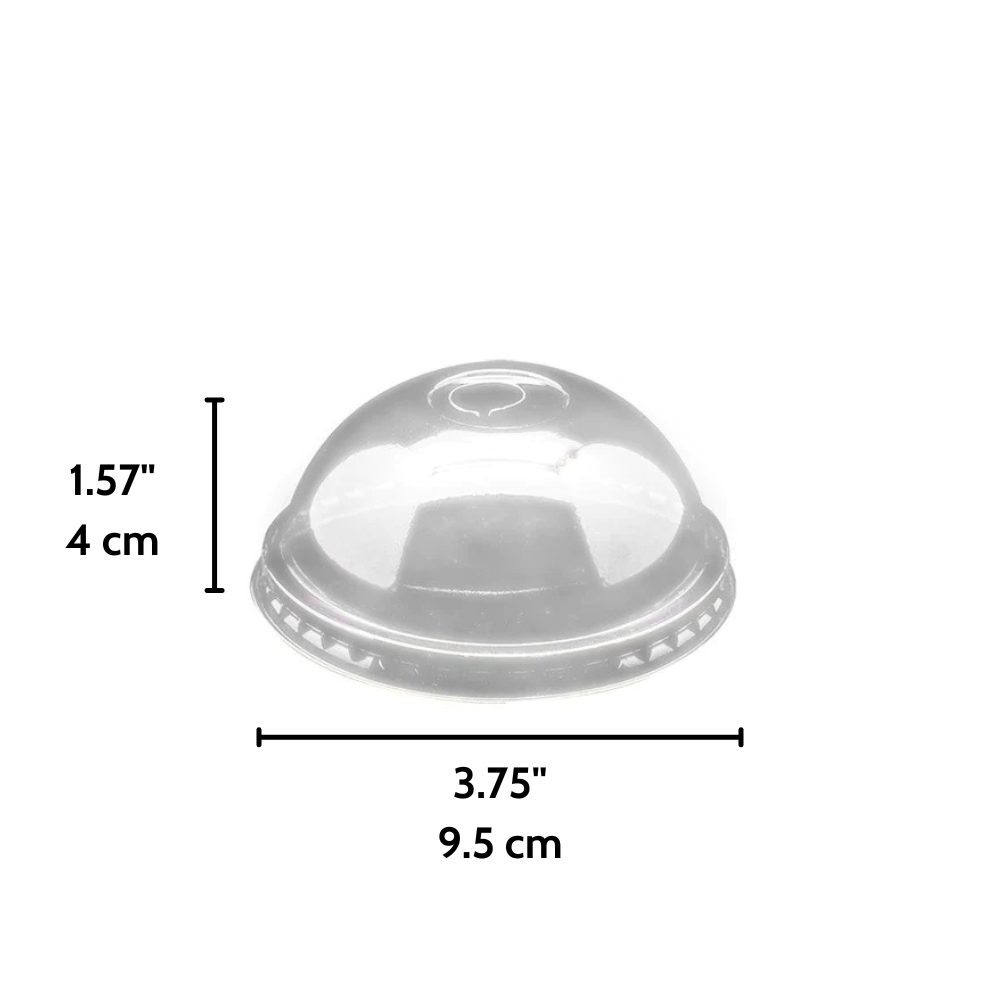 C95-BH PET | 95mm Clear Dome Lid | Fit YS-500/YS-700 Cup - 2000 Pcs ...