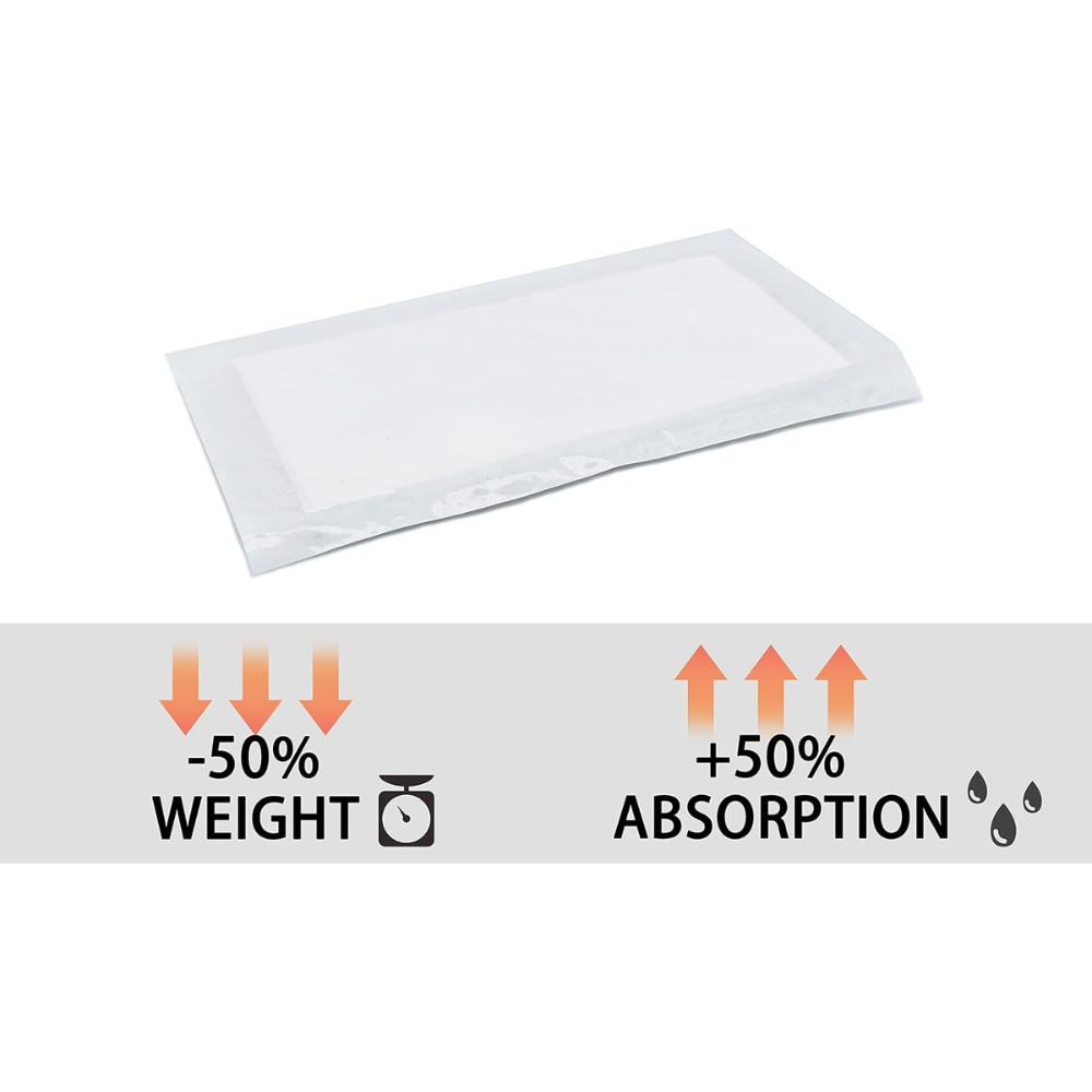 DLAC40 | 4x6.5" White Dri-Loc Pad Meat Absorbent Pad – HD Bio Packaging
