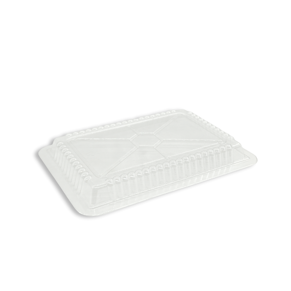 G081 | 5x8" Clear Plastic Lid | Fit 5x8" Foil Container - 500 Pcs – HD ...