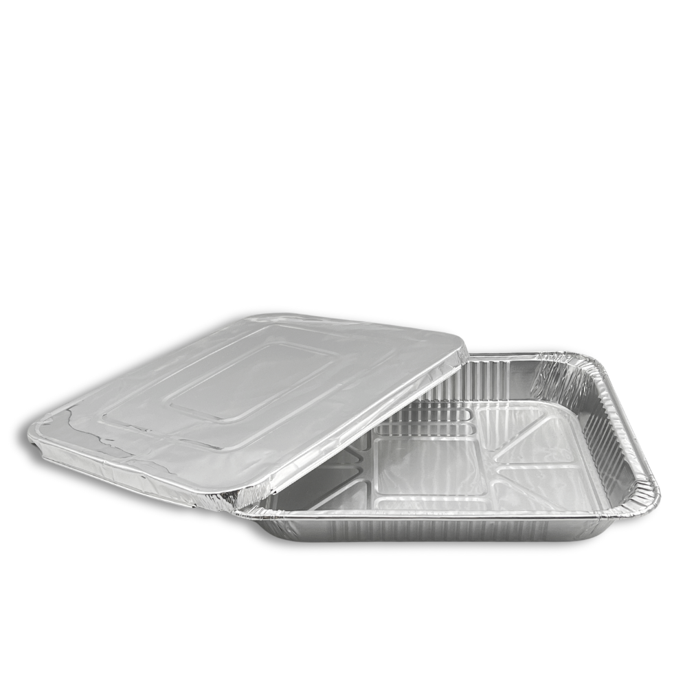 HD Half Size Steam Table Shallow Rectangular Aluminum Foil Container – HD Bio Packaging