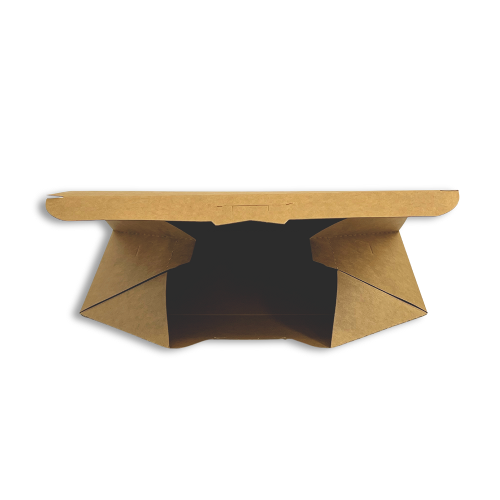 Kraft Fried Chicken Foldable Rectangular Paper Box 9.3x5x2.8"-200 Pcs ...