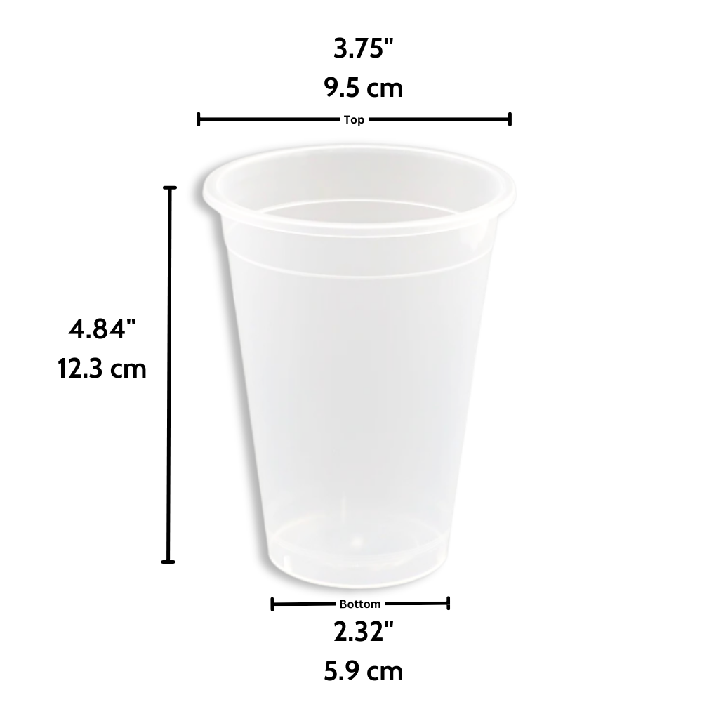 PPC-500 | 95mm - 16oz Plastic Take Out Clear Hard Cold Drink Cup – HD ...
