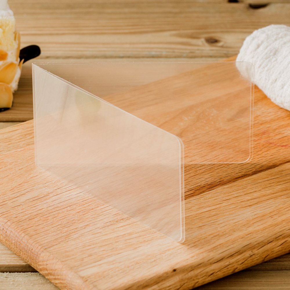 Plastic Clear Thick Slice Triangle Cake Wrap Film | 4.5x3.15"-100 Pcs ...