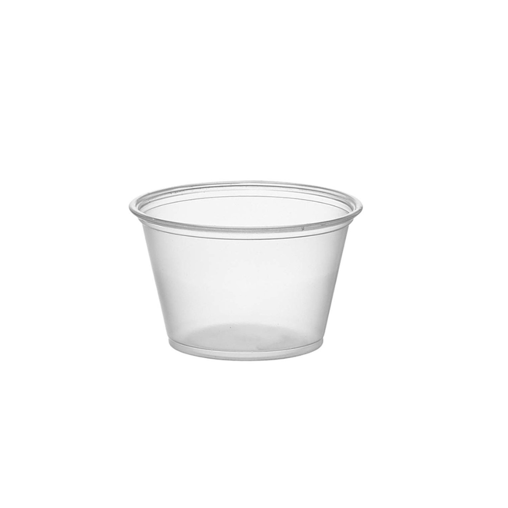 XT 1oz Plastic Clear Take Out Sauce Cup Portion Cups - 2500 Pcs – HD ...