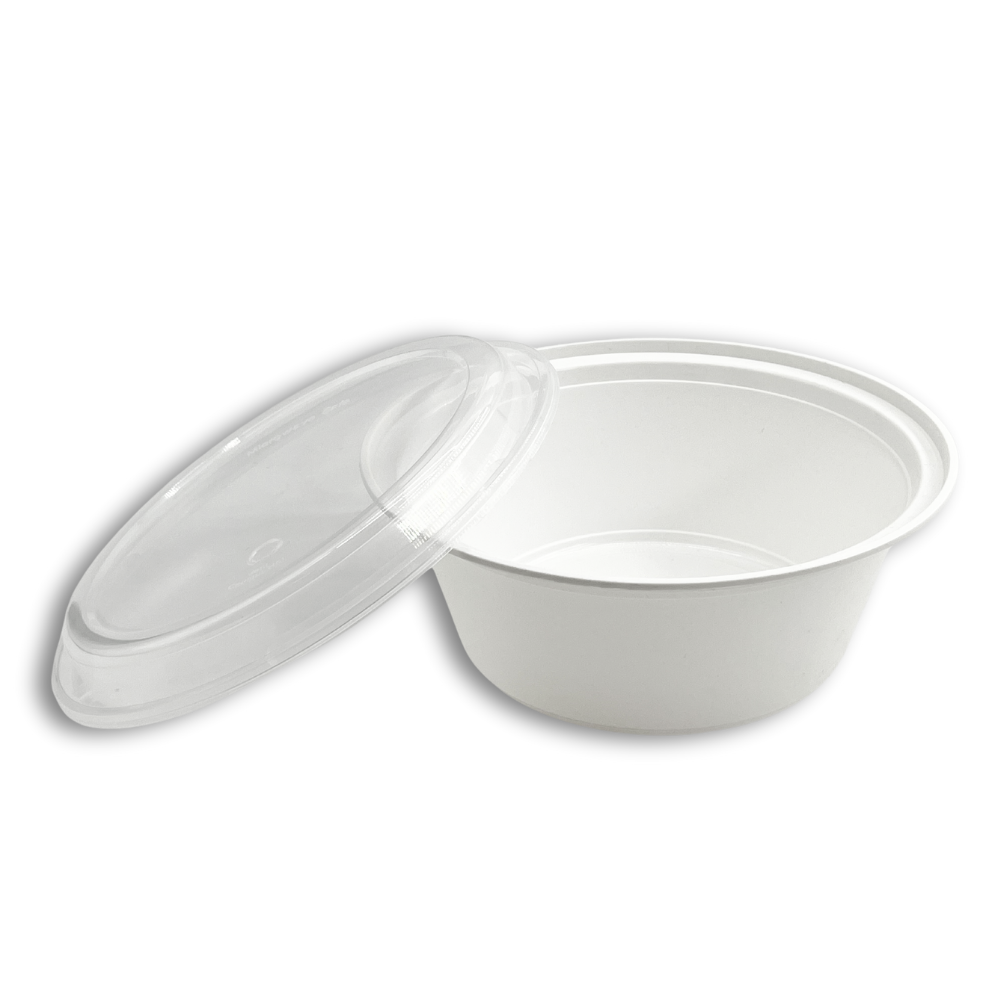 ZS-7040 | 40oz Microwaveable PP White Round Container W/ Vent Lid – HD ...