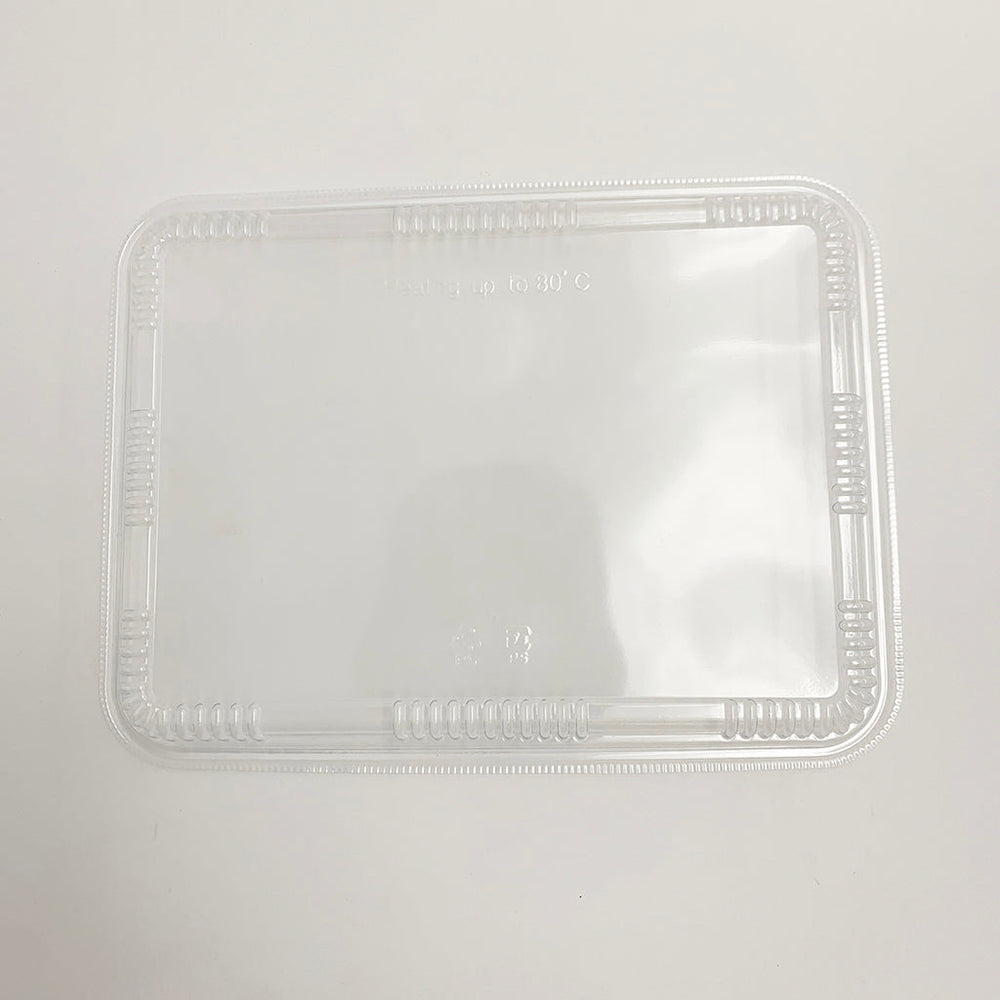 ATCLH32LID | Clear Rectangular Lid Fit 5 Compartment Bento Box-300 Pcs ...