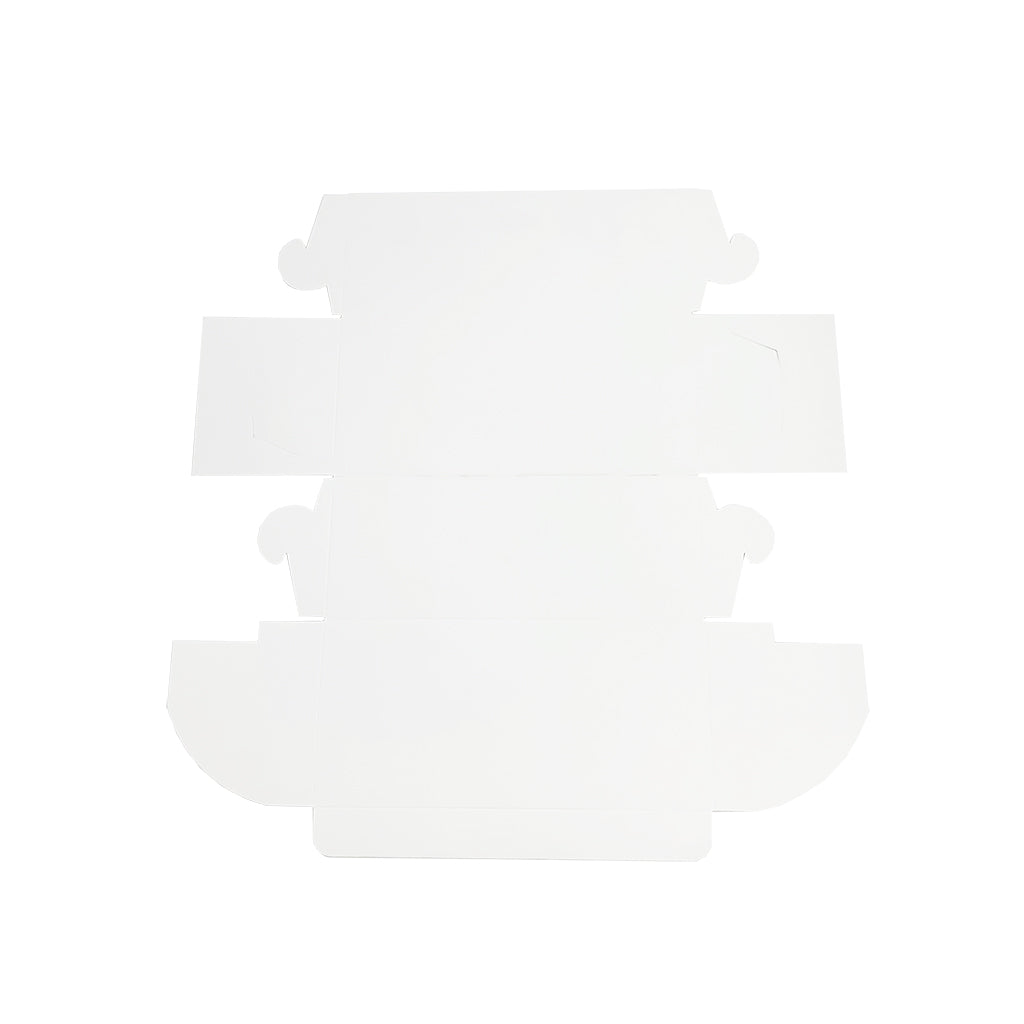 10x5x4" White Rectangular Cake Paper Box Cardboard Bakery Box-200 Pcs ...