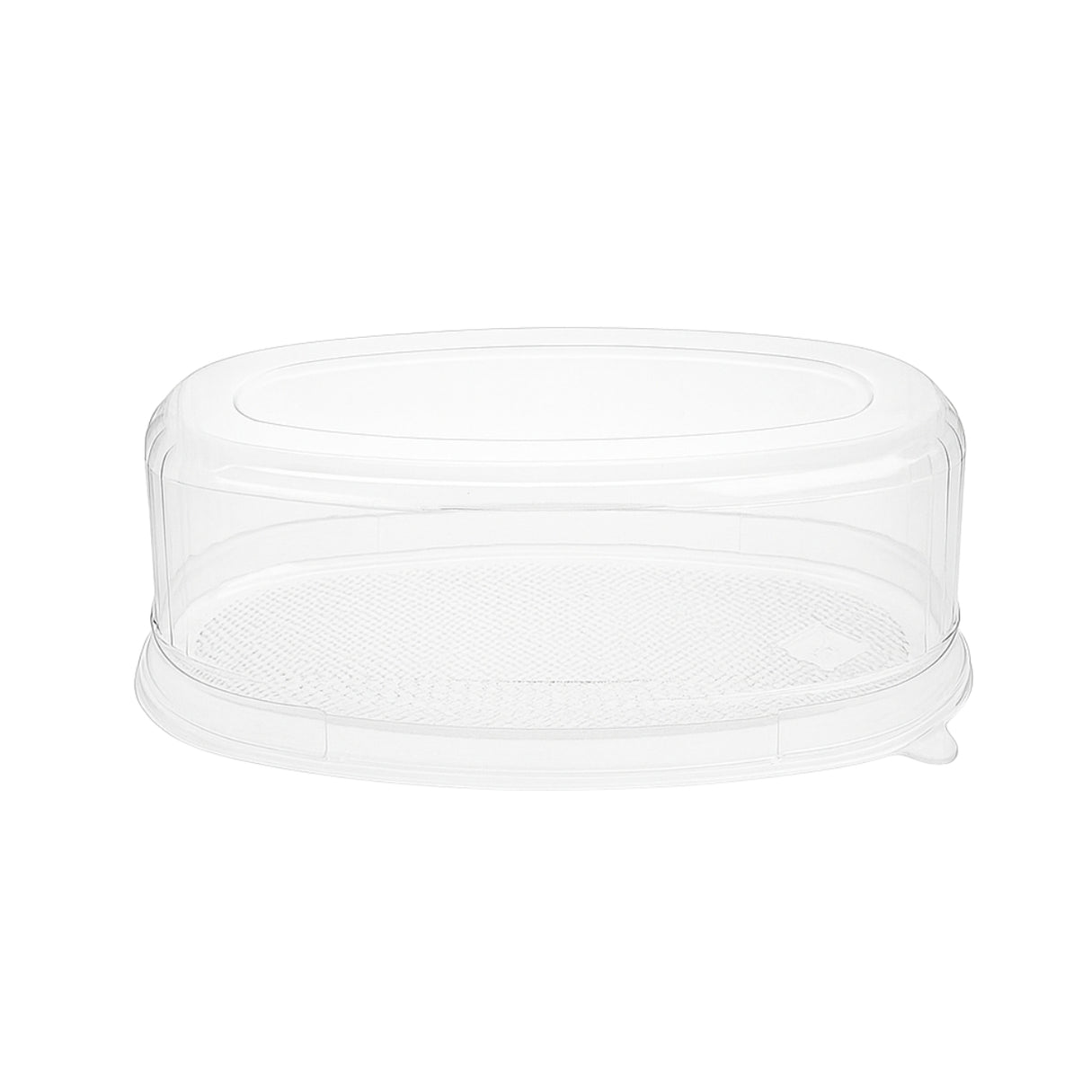 HG202 Clear Oval Cheese Cake Container W/ Lid 9.45x5.12x3.25"-300 Sets ...