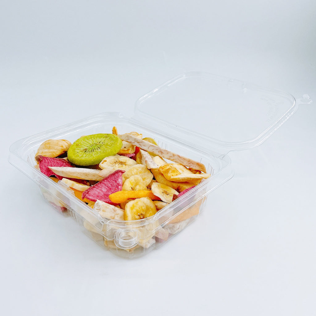 PLS-24 Safe T Fresh 16oz Clear Hinged Safety Lock Salad Container – HD ...