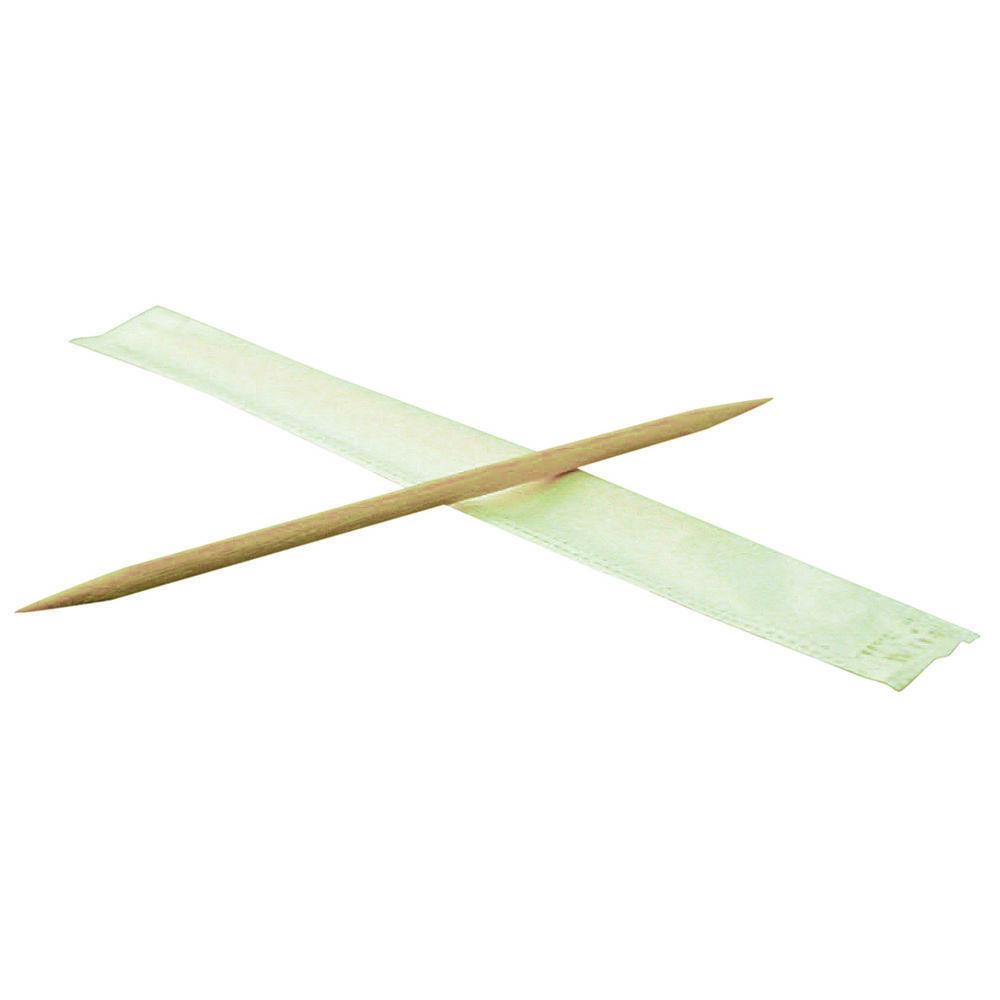2.5" Individually Wrapped Bamboo Toothpicks Appetizer Picks - 1000 Pcs ...