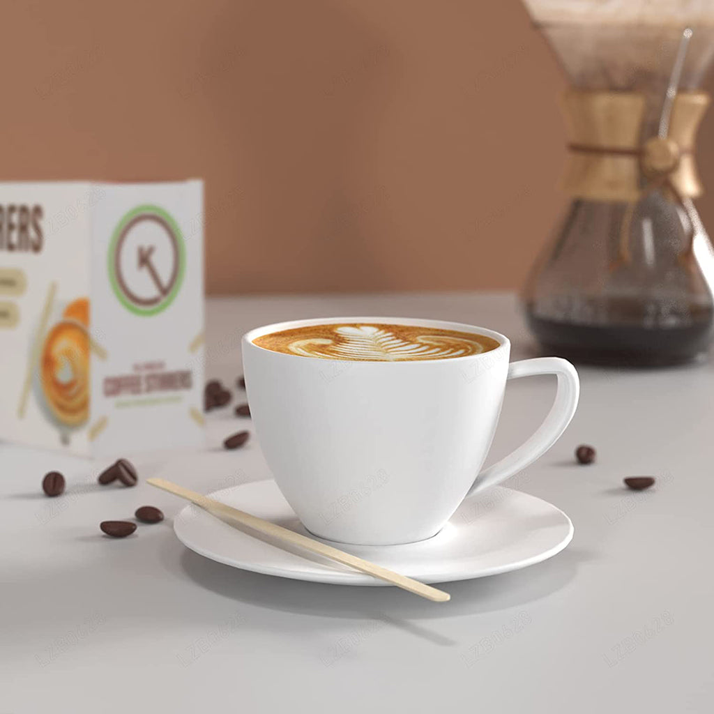 5.5" Disposable Compostable Wooden Coffee Stir Stick - 1000 Pcs – HD ...