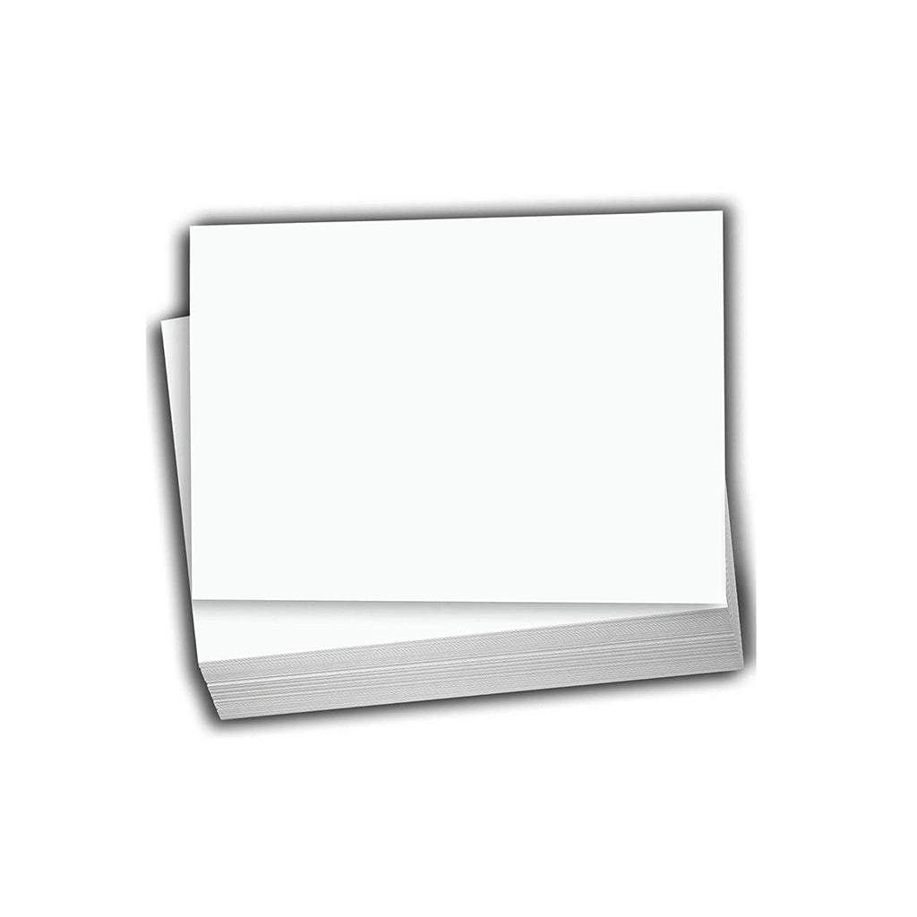 6x9" Solid Bleach White Paper Card Blank Index Card - 50 Pcs – HD Bio ...