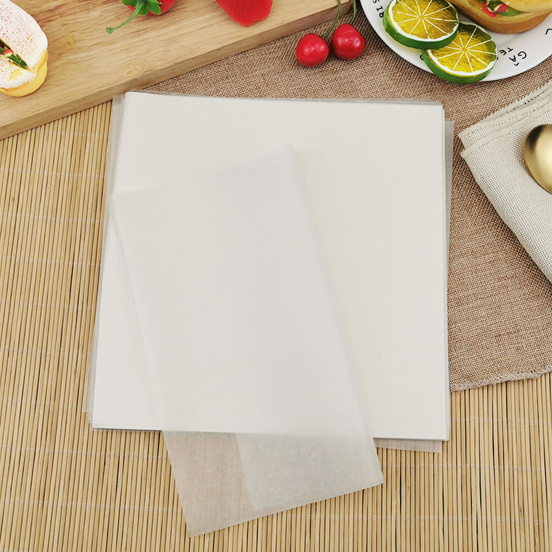 8x8" White Dry Wax Paper Deli Paper Sandwich Wrap Paper - 5000 Pcs – HD ...