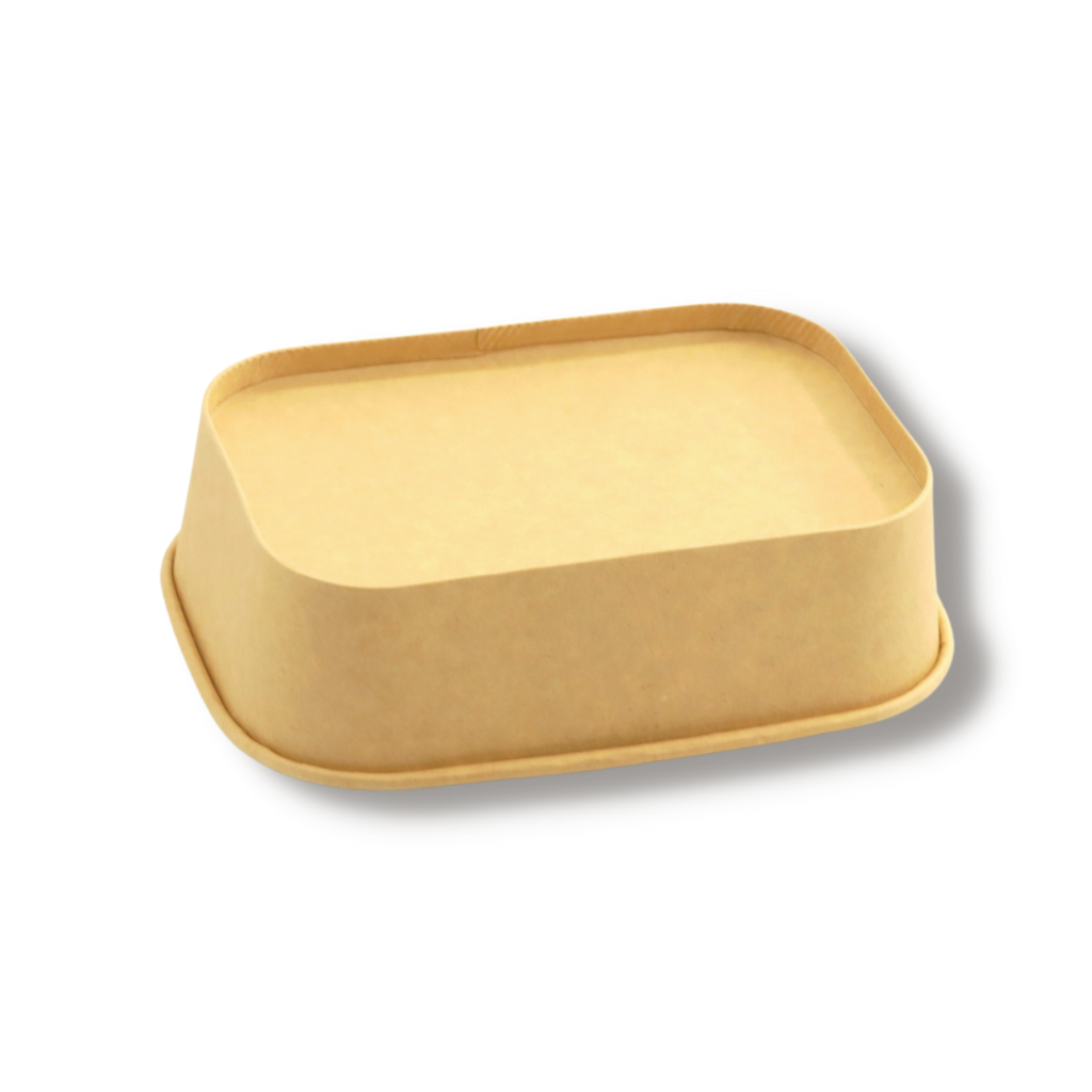 JH-R-750B | 26oz Rectangular Kraft Paper Container (Base Only)-300 Pcs ...