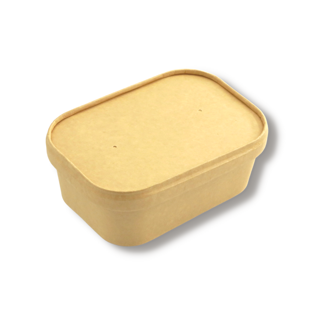 JH-R-750B | 26oz Rectangular Kraft Paper Container (Base Only)-300 Pcs ...