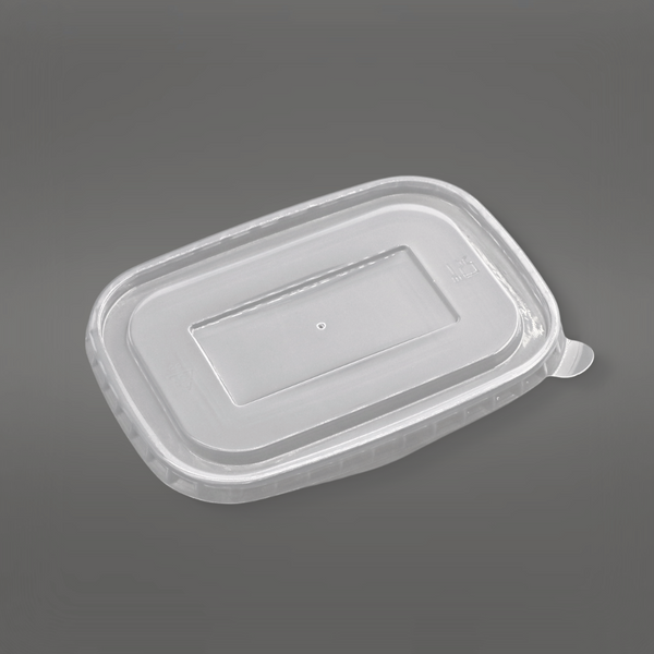 170x120mm Clear Rectangle PP Lid Fit 580B/750B/1000B Container-300 Pcs ...