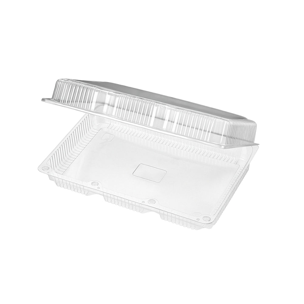 J051 | Clear Rectangular Hinged Container | 12.2x8.58x2.95" – HD Bio ...