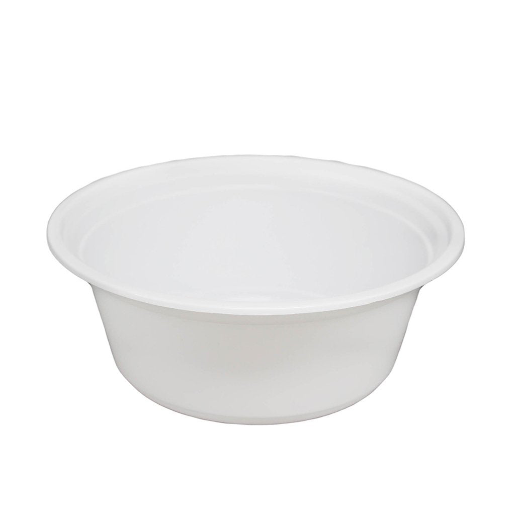 RO-42/40 Base 40oz Microwaveable White Round To Go Container-300 Sets ...